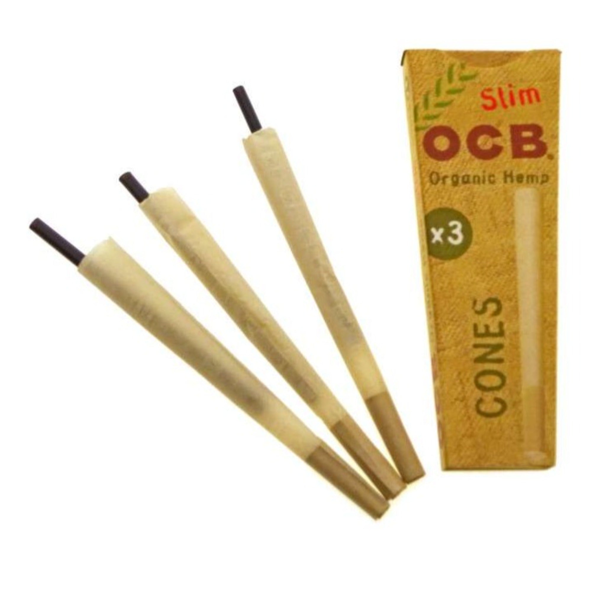 OCB Unbleached Organic Hemp Cones - Everything 420