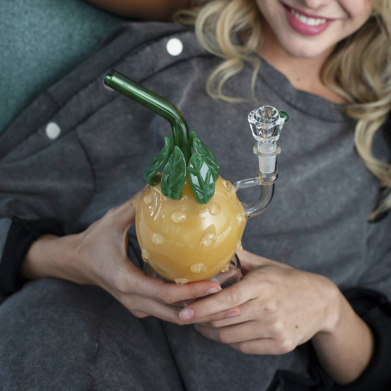 Pineapple Express Bong - 10 inches - Everything 420