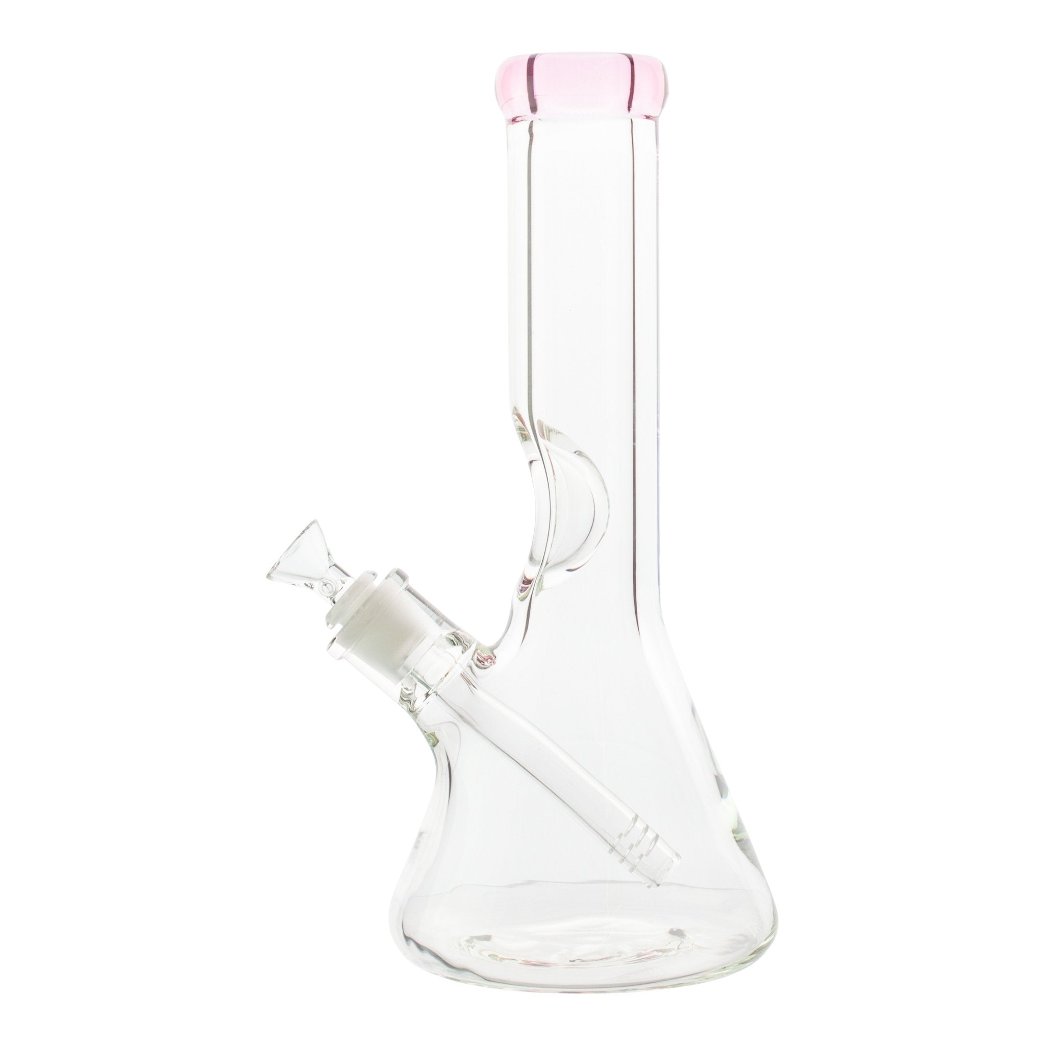 Pink Little Dipper Beaker Bong - 12in - Everything 420