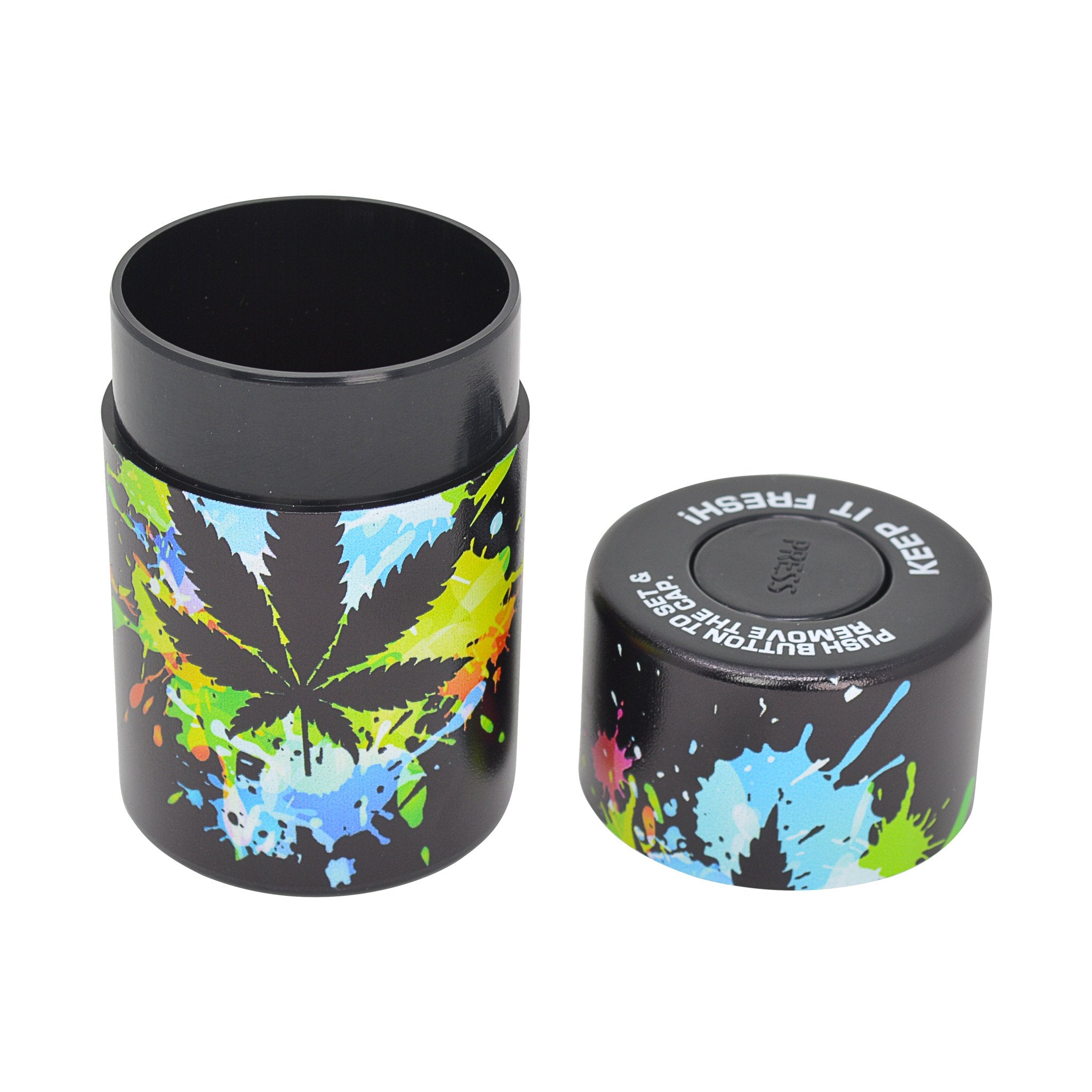 Plastic Vacuum Stash Jar - Everything 420