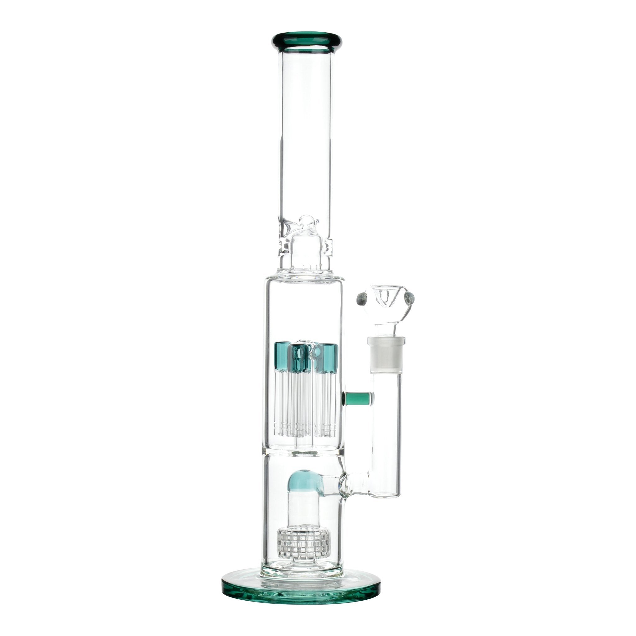 Quad Octo Perc Bong - 17in - Everything 420