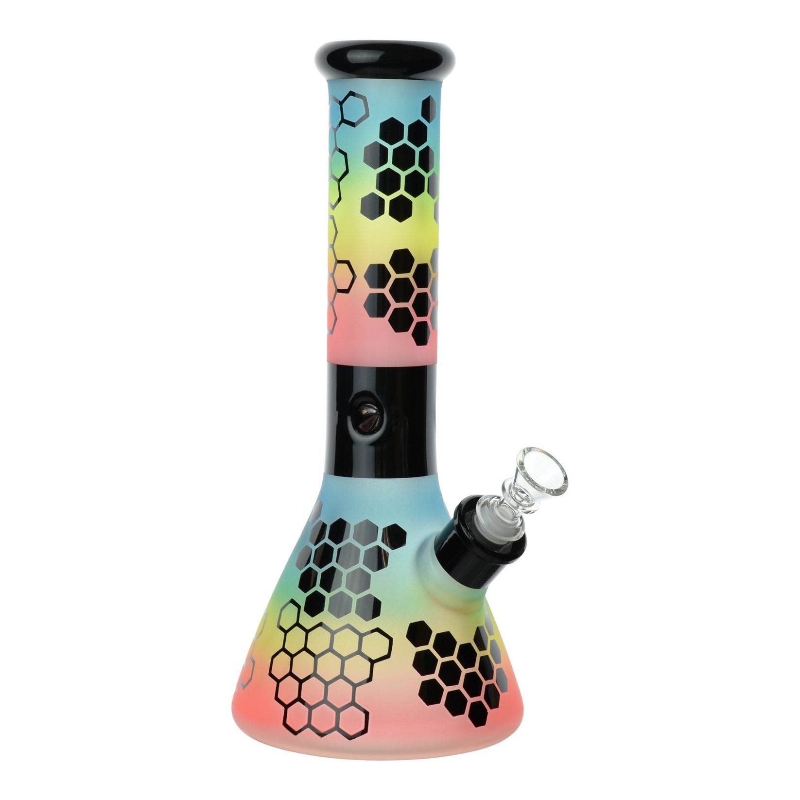 Rainbow Sherbert Beaker Bong - 12in - Everything 420