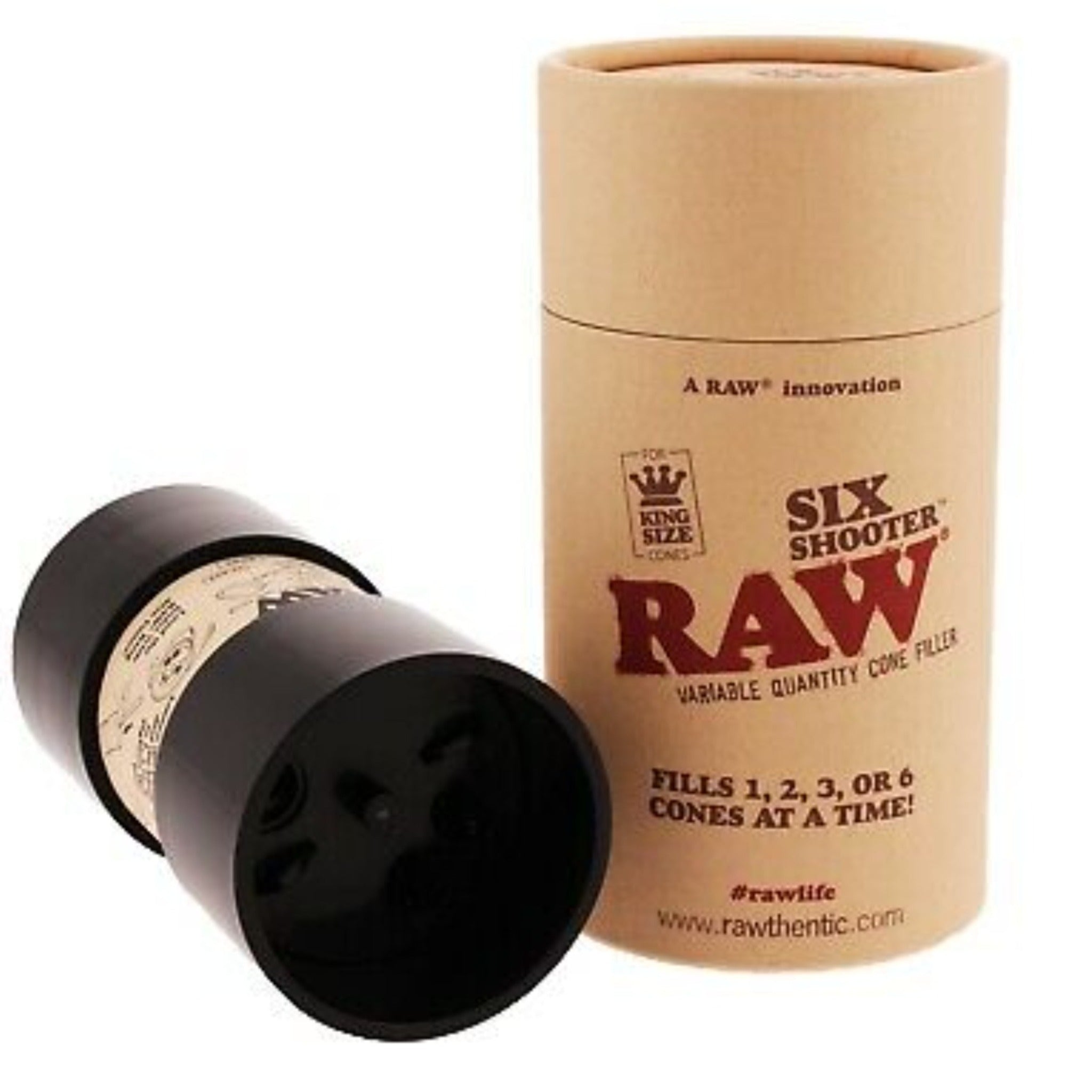 Raw Six Shooter Cone Loader - Everything 420