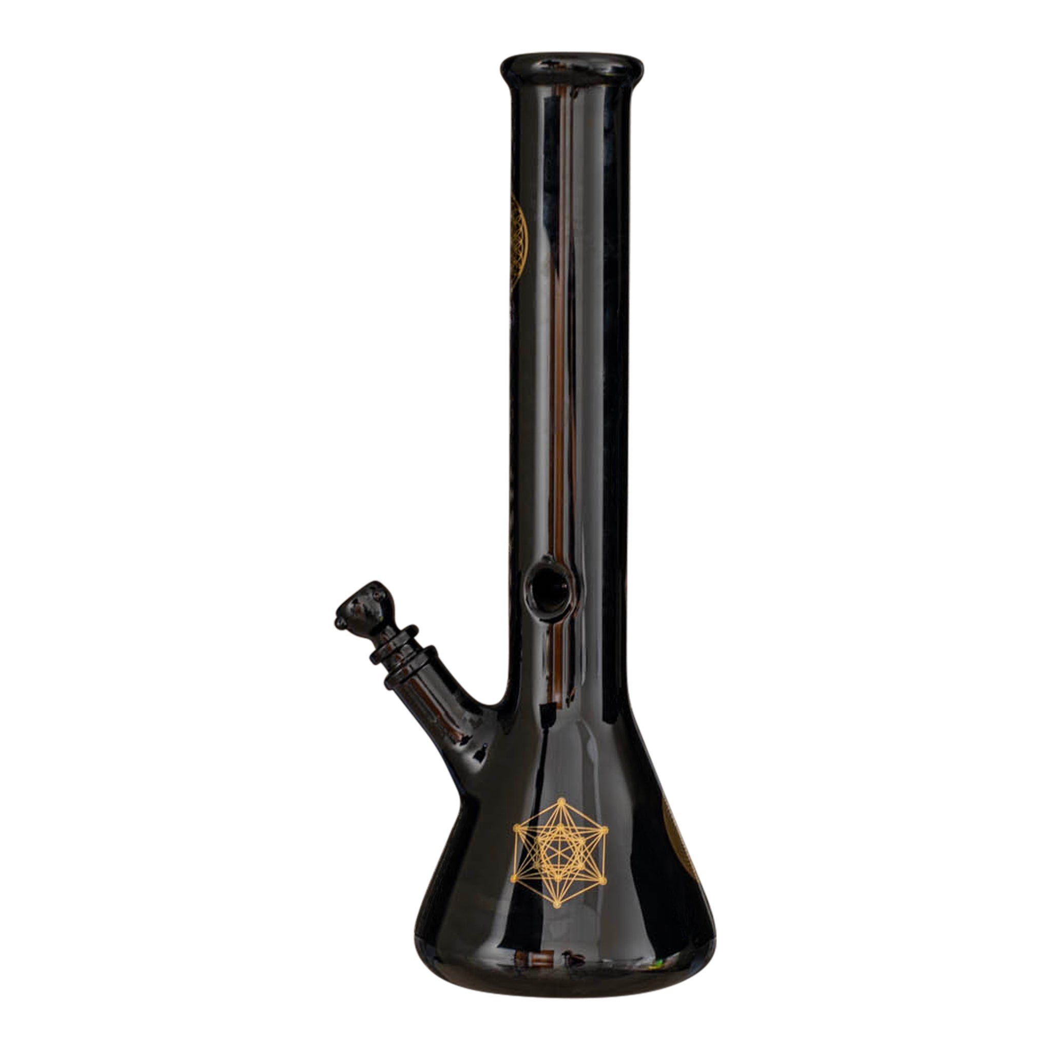 Sacred Geometry Beaker Bong - 15in - Everything 420