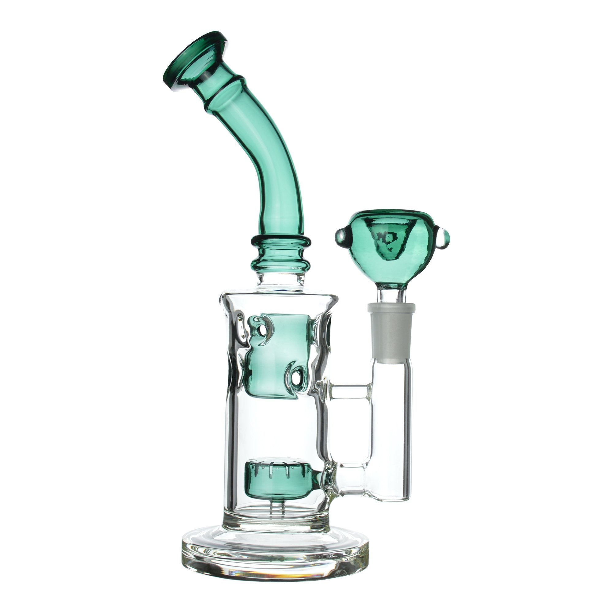 Showerhead Puck Diffuser Bong - 9in - Everything 420