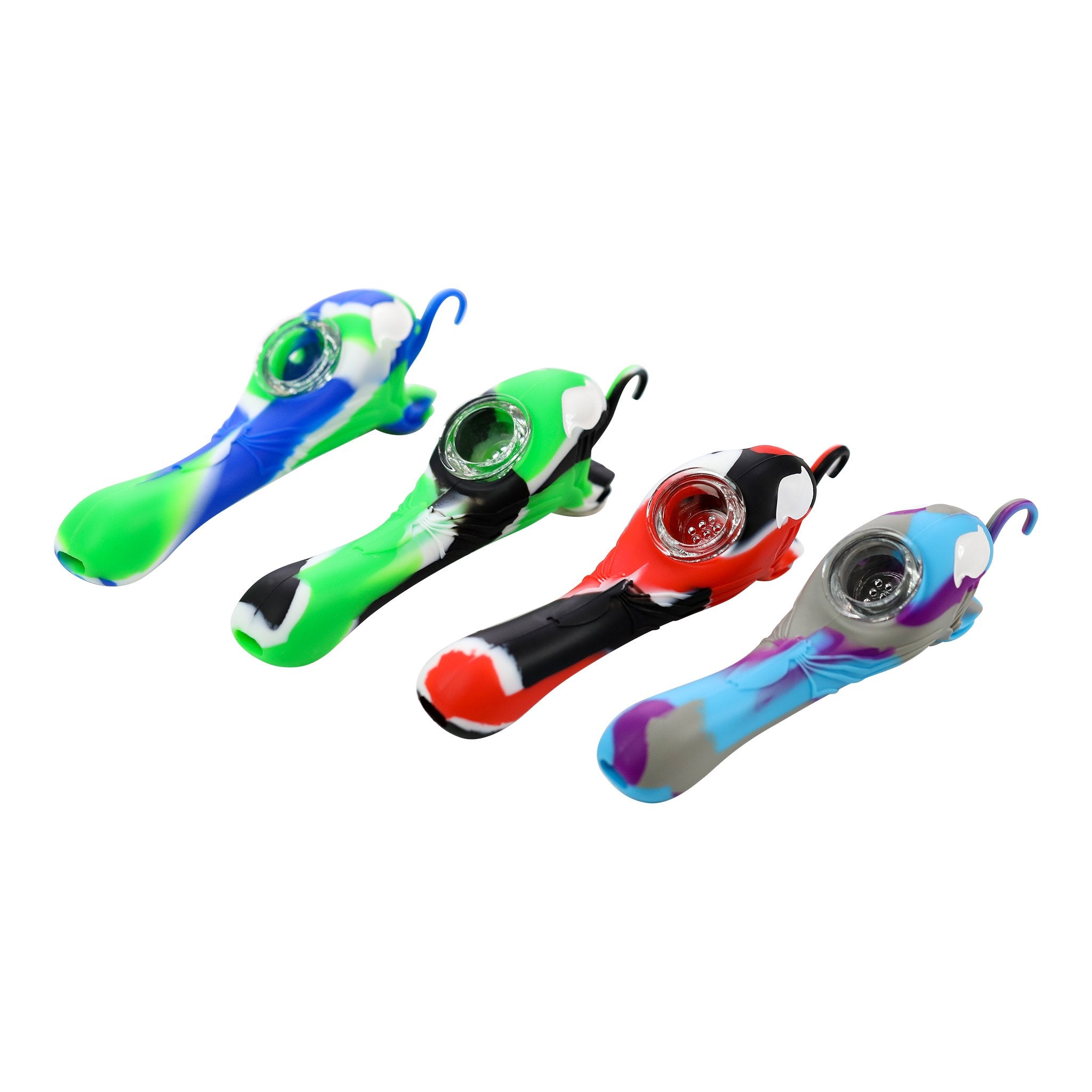 Silicone Venom Hand Pipe - 6in - Everything 420