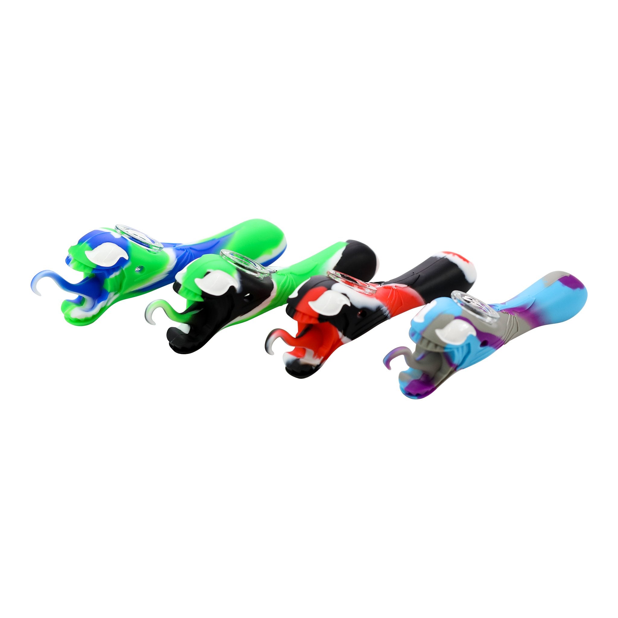 Silicone Venom Hand Pipe - 6in - Everything 420