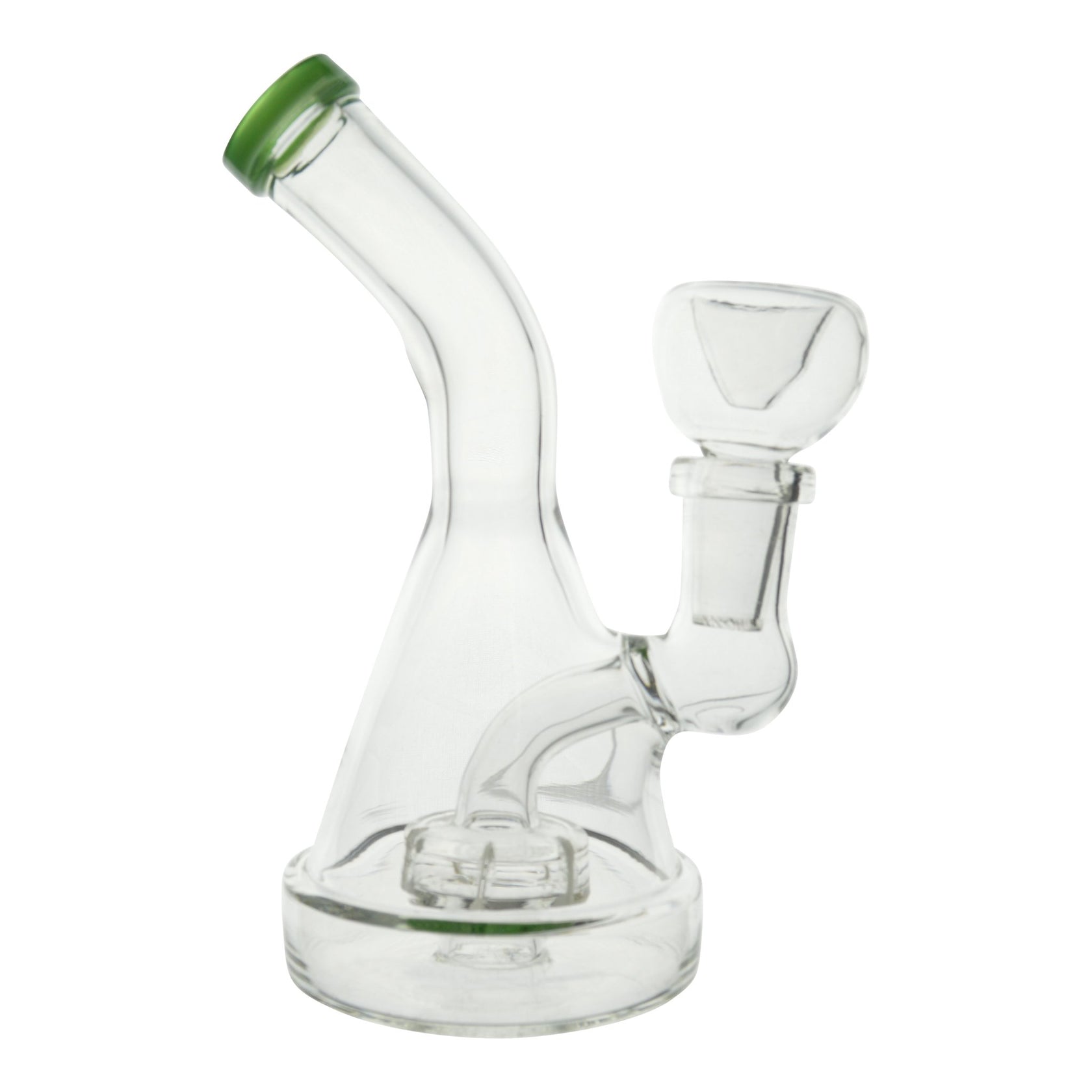 Single Disk Perc Mini Bong - 5.5in - Everything 420