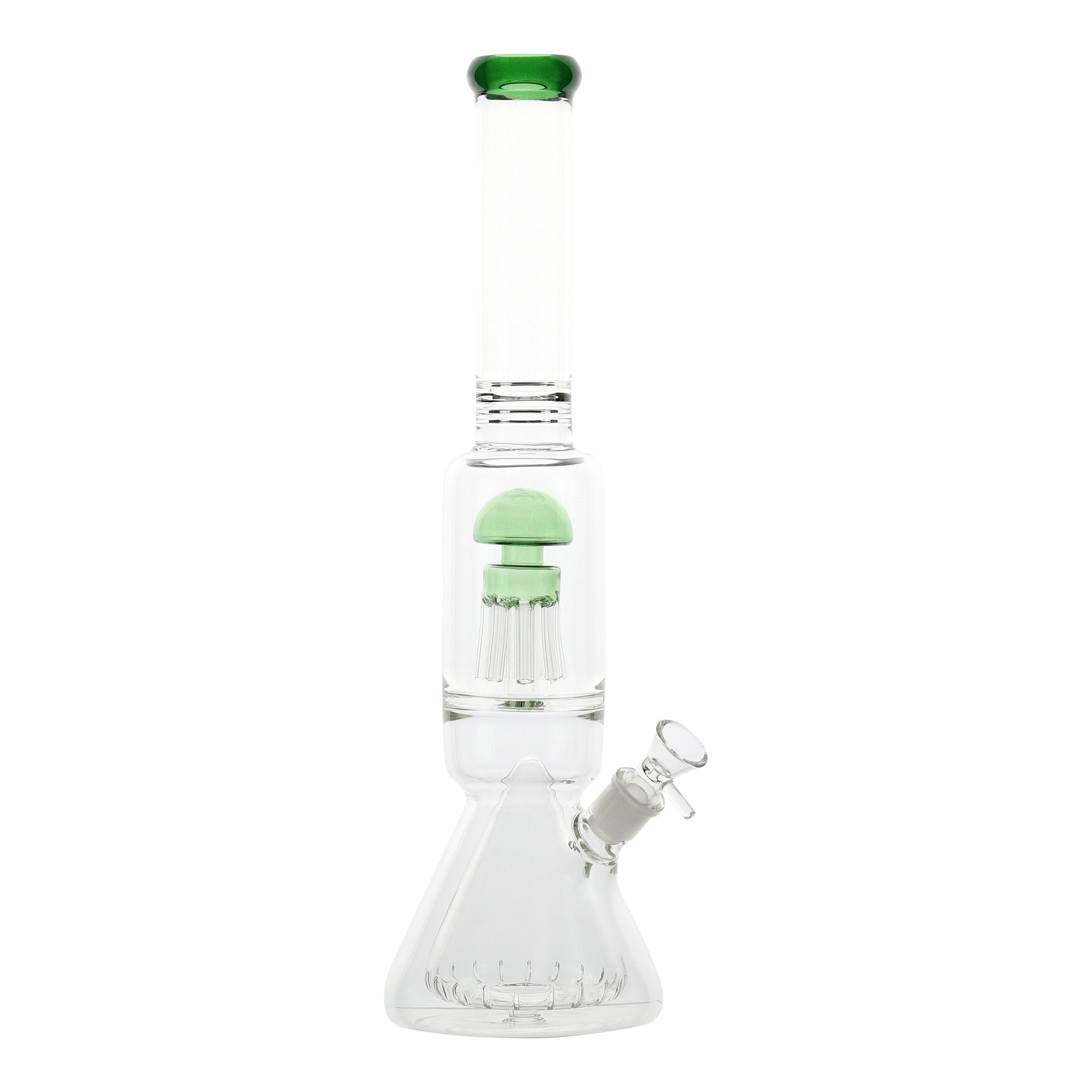 Sprouted Mushroom Perc Bong - 18in - Everything 420