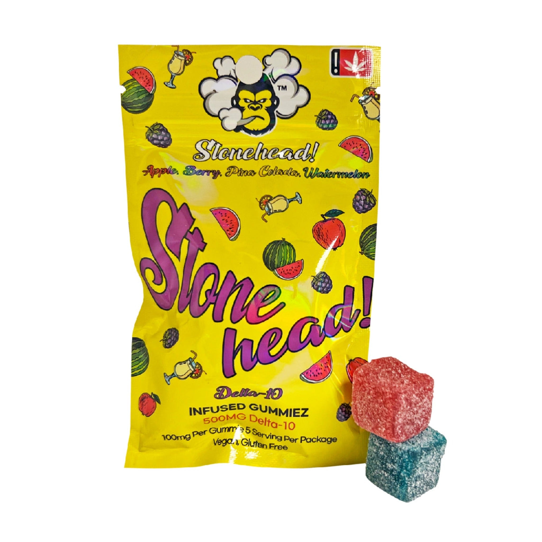 Stone Head Delta Gummy Bags - 500mg - Everything 420