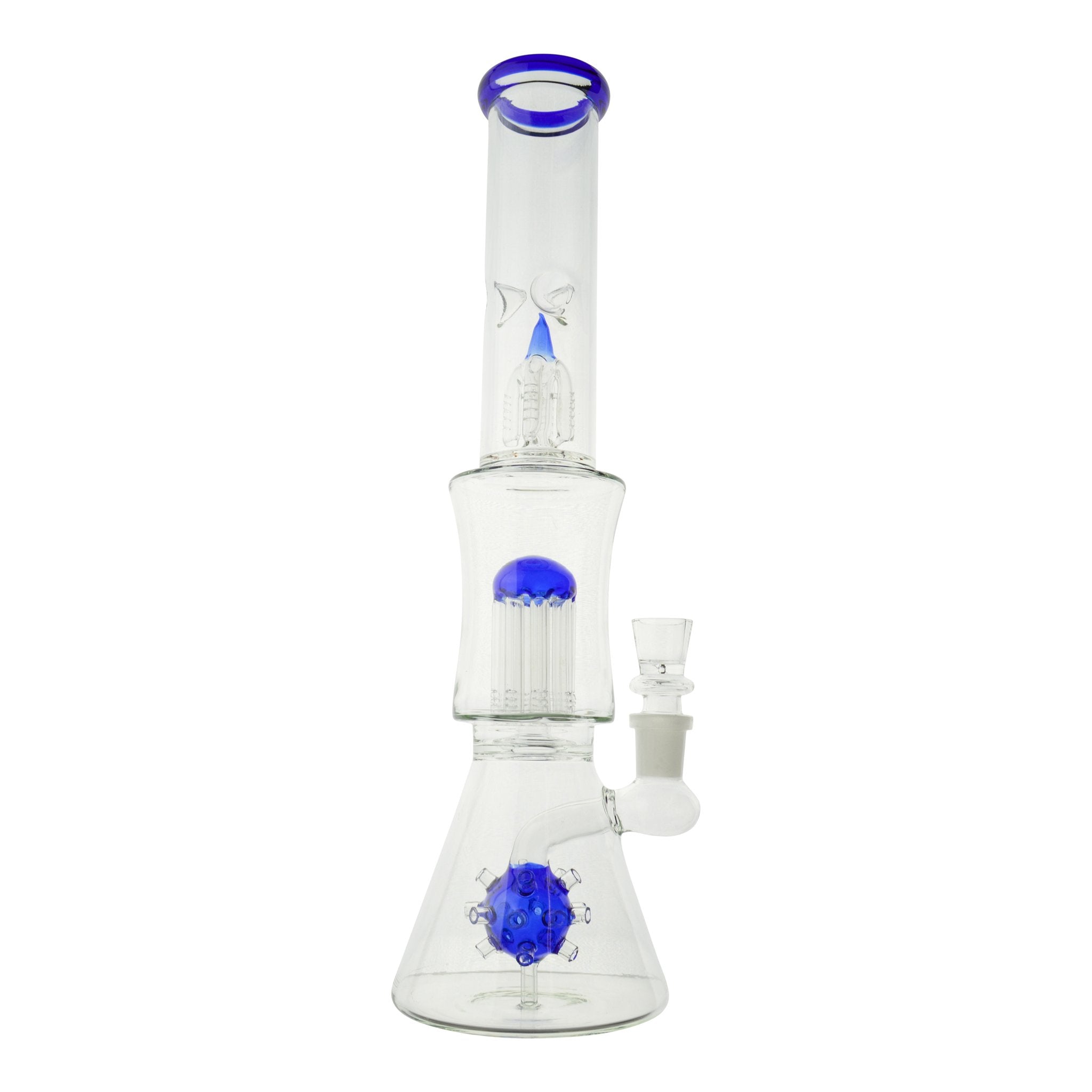 Tri Perc Combo Bong - 16in - Everything 420