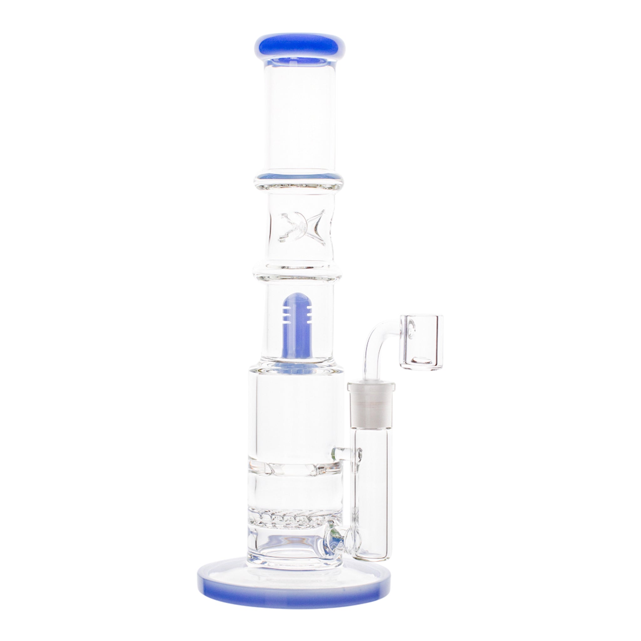 Triple Level Disc Perc Bong - 12in - Everything 420