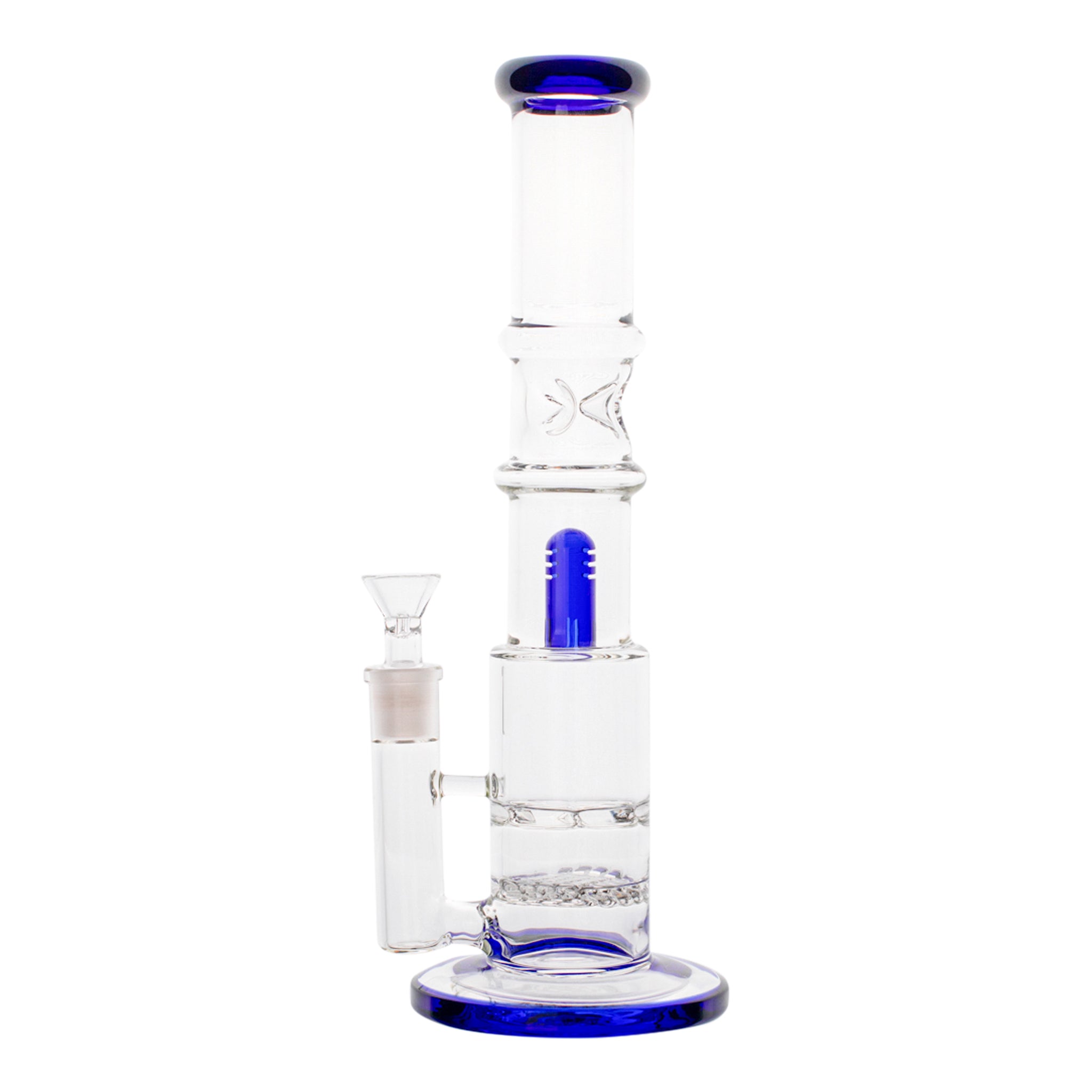 Triple Level Disc Perc Bong - 12in - Everything 420
