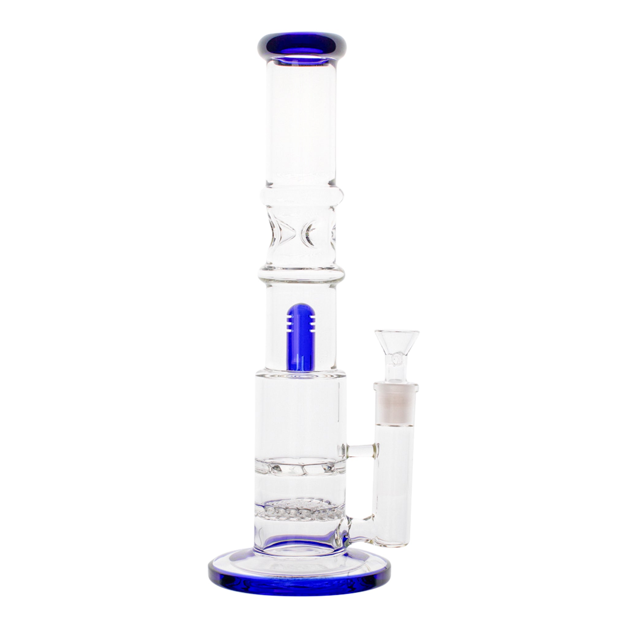 Triple Level Disc Perc Bong - 12in - Everything 420