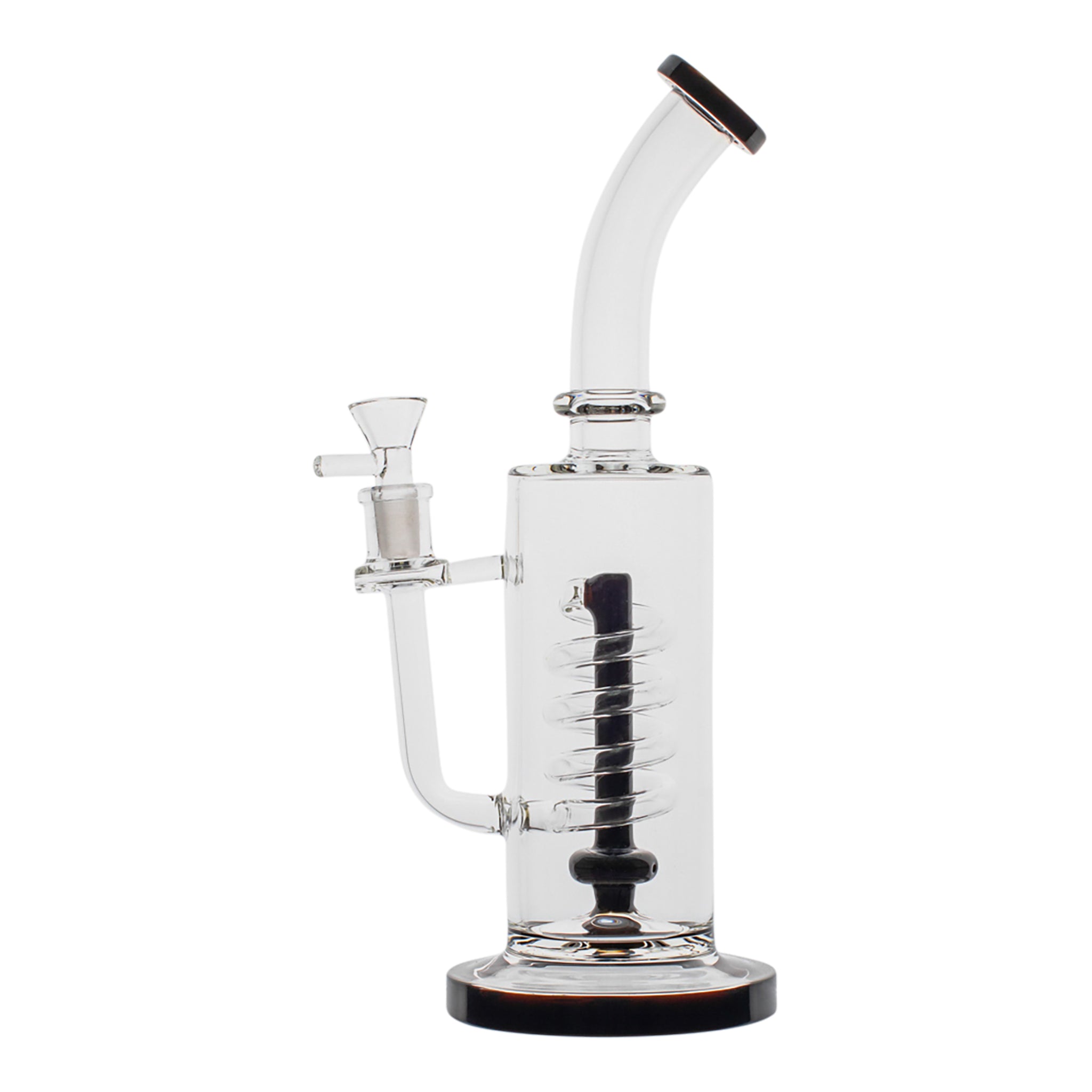 Twisting Helix Perc Bong - 12in - Everything 420