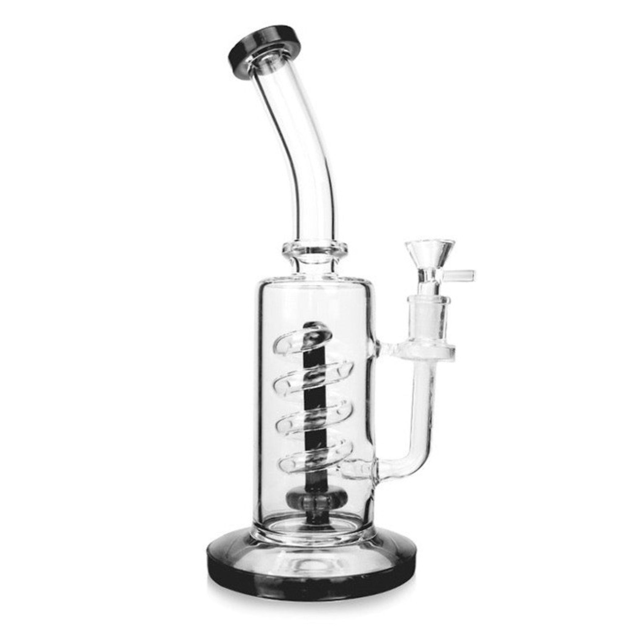 Twisting Helix Perc Bong - 12in - Everything 420