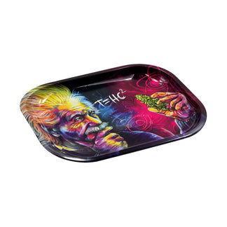 V Syndicate T=HC2 Einstein Metal Rolling Tray - Everything 420
